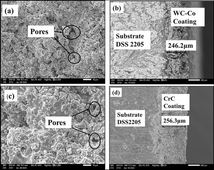 Electrochemical Performance of Carbide Coatings for Corrosion ...