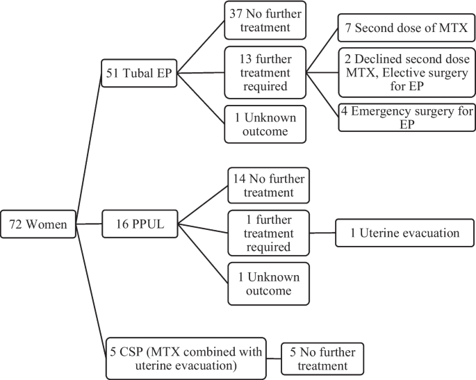 Systemic methotrexate (MTX) in early pregnancy: a retrospective study ...