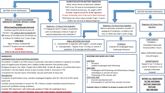 Management of Vascular Complications from Button Battery Ingestions ...
