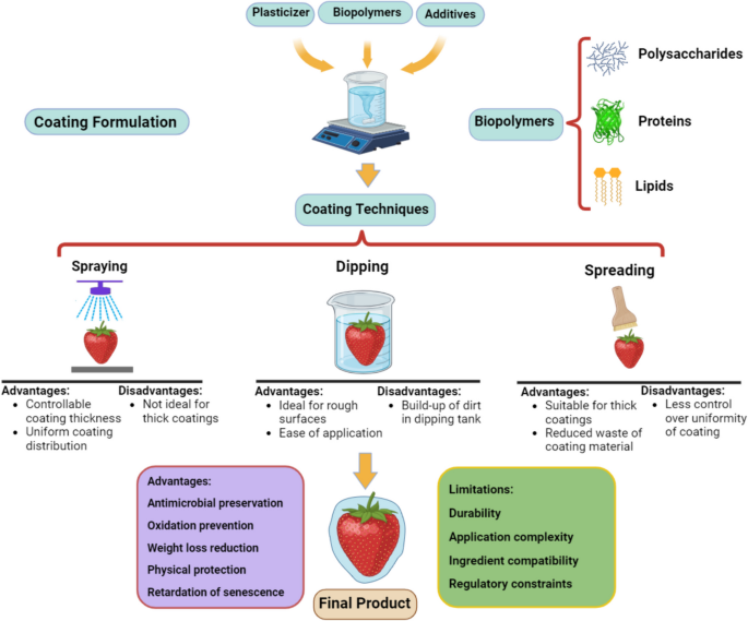 Recent Advances in the Application of Edible Coatings for Shelf-Life Extension of Strawberries ...