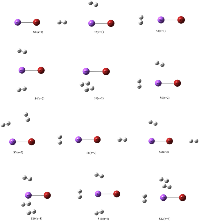 A theoretical modelling of NaBr(H2)n clusters as an approach in ...