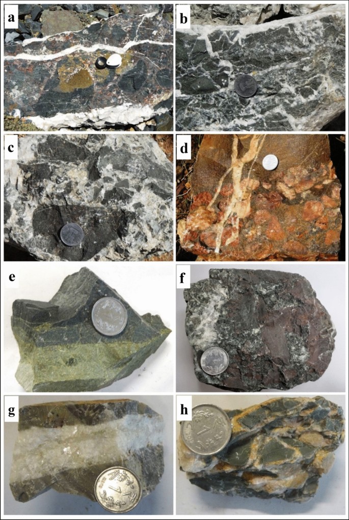 Source of ore constituents for the hydrothermal barite mineralization ...