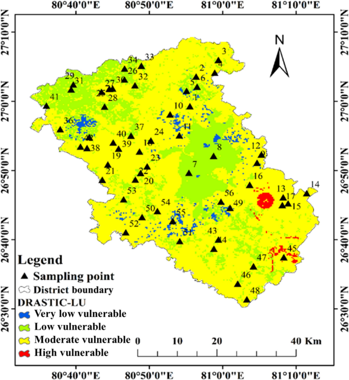 Groundwater vulnerability mapping through analytical hierarchy process ...