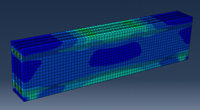 The optimization of composite timber beam by different reinforcement ...