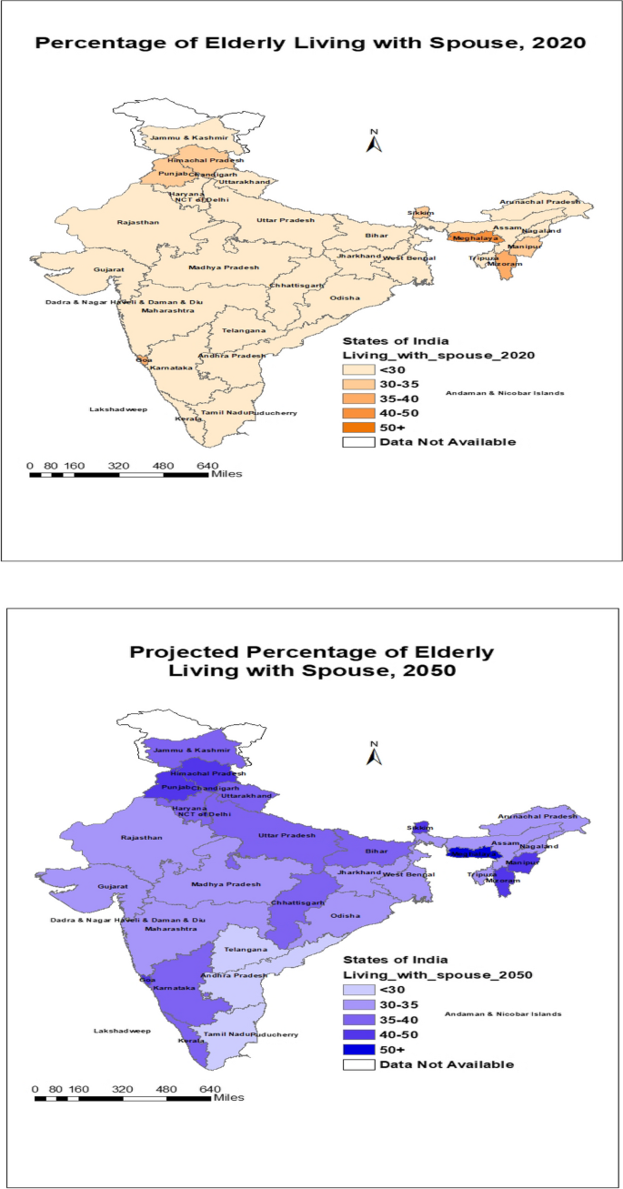 National and Subnational Projection of Living Arrangements Pattern of ...