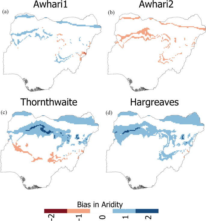 Evaluating evapotranspiration models for precise aridity mapping based ...