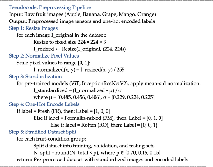 Multi-class Fruit Freshness and Adulteration Detection Using Deep Learning Models Optimized by ...