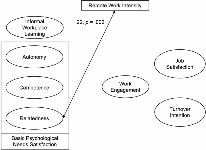 Remote Work Intensity in Knowledge Work: Associations with Informal ...