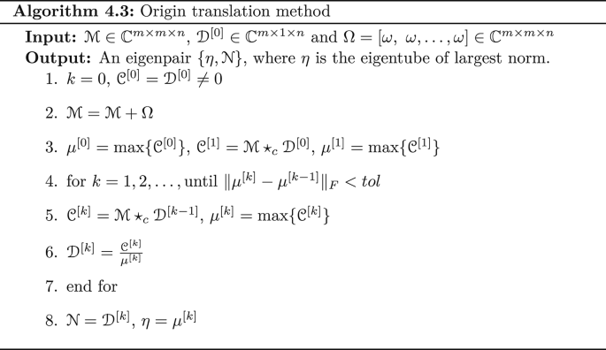 Computing eigenvalues of third-order tensors using the C-product | Journal of Applied ...