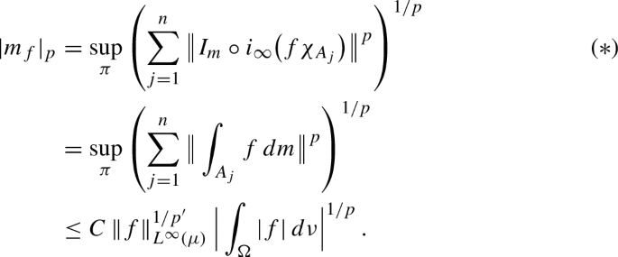 Maximal Subspaces of $$L^1-$$ Spaces of a Vector Measure with Lower $$p-$$ Estimate | The ...