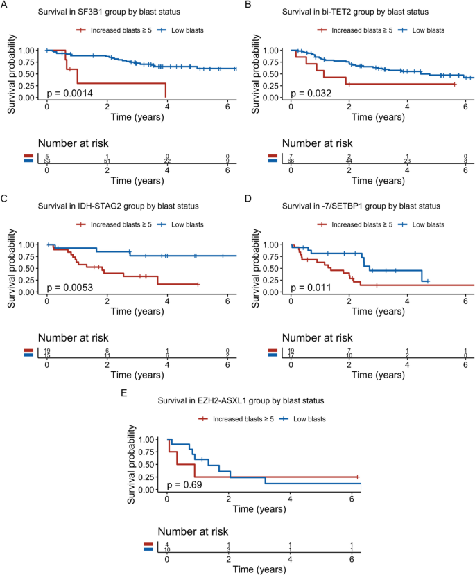 Validation of clinicopathologic features of a genetic myelodysplastic ...