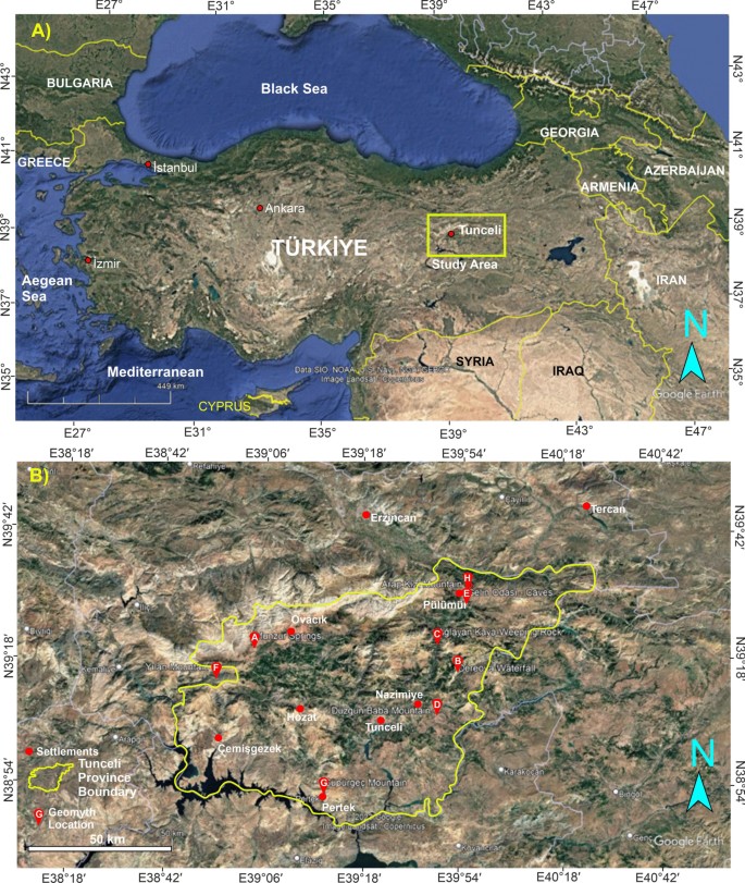 Geomyths of Tunceli, Eastern Türkiye | Geoheritage