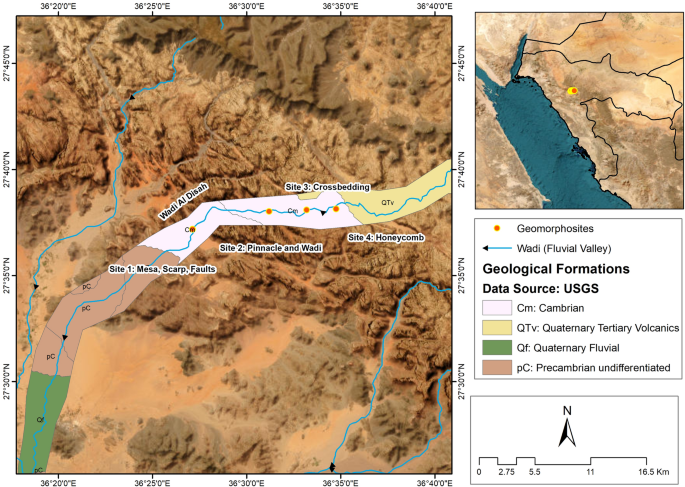 Geomorphosite Assessment of Wadi Al Disha: from the Perspective of ...