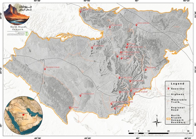 Geoheritage and Geotourism Potential of the North Riyadh UNESCO Global ...