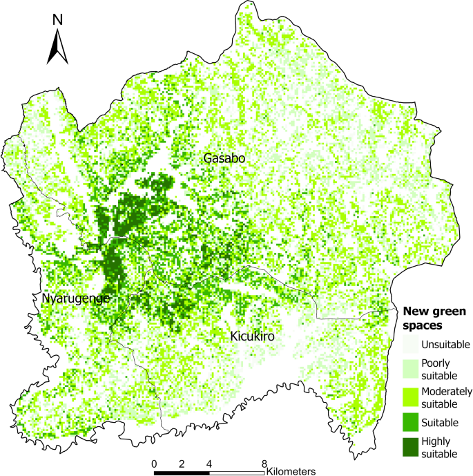 Applying Multi-Criteria Analysis in GIS to predict suitability for recreational green space ...