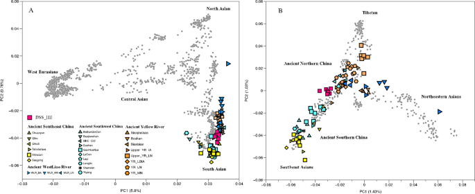 Ancient genomes provide insights into the genetic history in the ...
