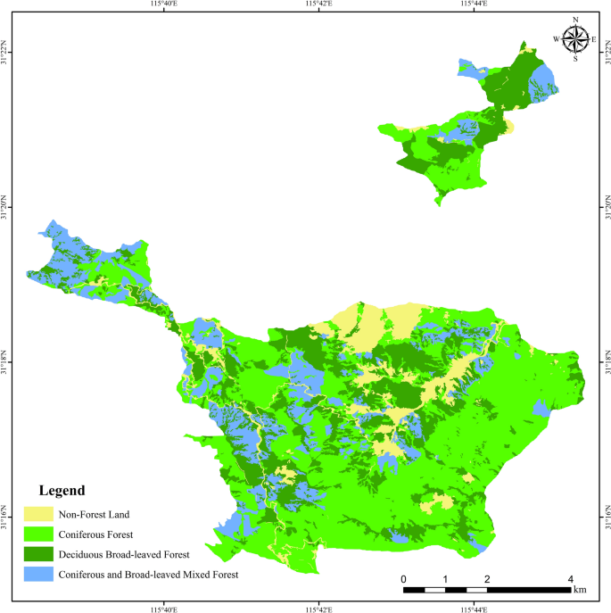 Construction of Remote Sensing Quantitative Model for Biomass of Deciduous Broad-Leaved Forest ...
