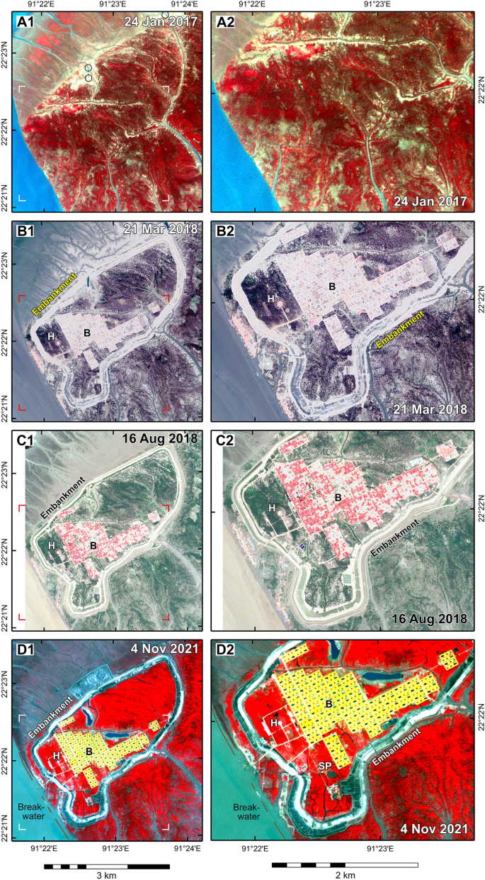 Evolution and Reclamation of the Bhasan Char Island, Meghna Estuary ...