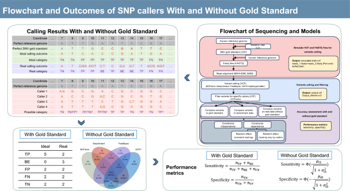 cascAGS: Comparative Analysis of SNP Calling Methods for Human Genome Data in the Absence of ...