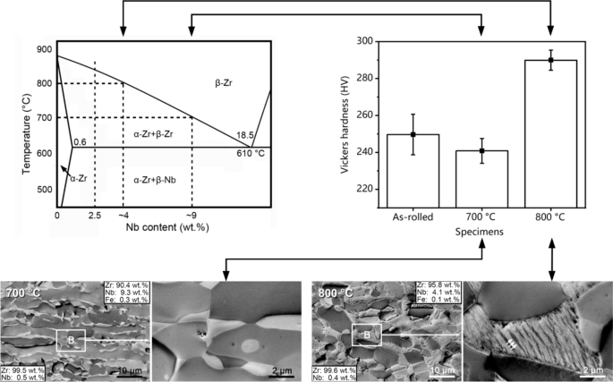 Distinct Microstructure and Hardness of Zr-2.5Nb Alloy Annealed in ...