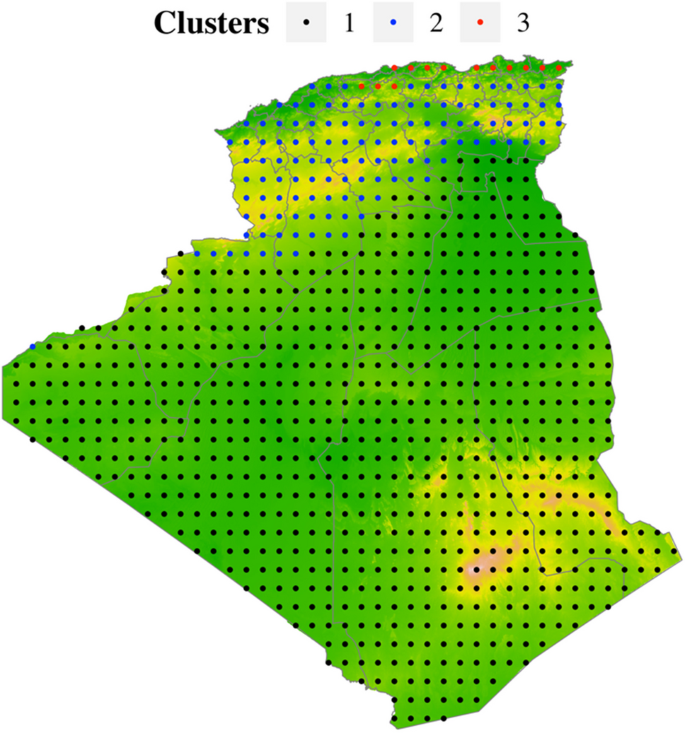 Evaluation of the spatial distribution of the extreme rainfall across ...