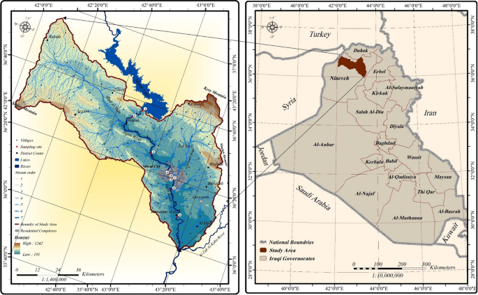 Spatiotemporal variation analysis of Tigris River water quality in ...
