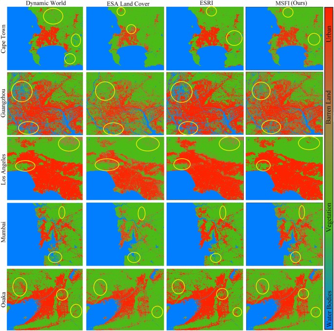 Enhanced urban impervious surface land use mapping using a novel multi-sensor feature fusion ...