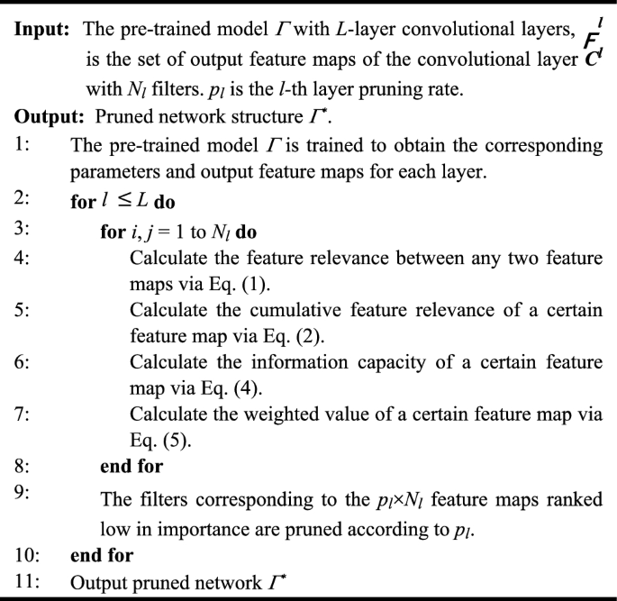 Iterative filter pruning with combined feature maps and knowledge distillation | International ...
