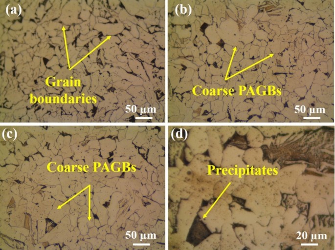 Mechanical Properties and Microstructure Evolution of PWHT of ...