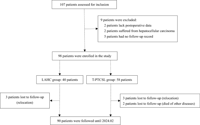 The effectiveness of two-step percutaneous transhepatic ...