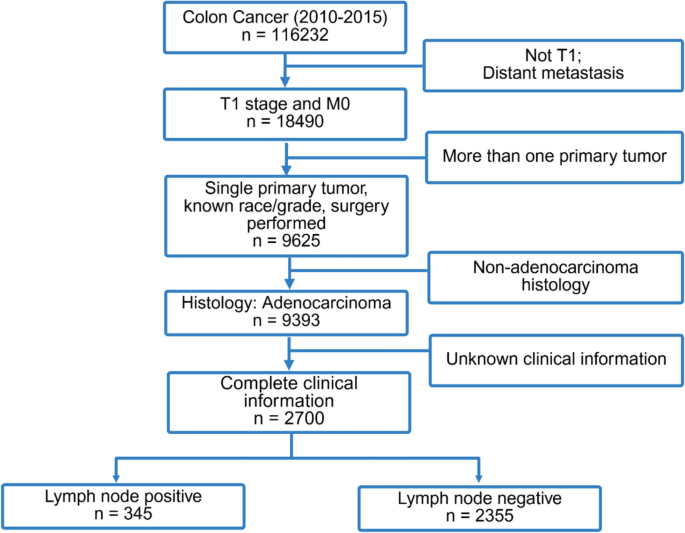 Identification of clinical and pathological risk factors for lymph-node ...