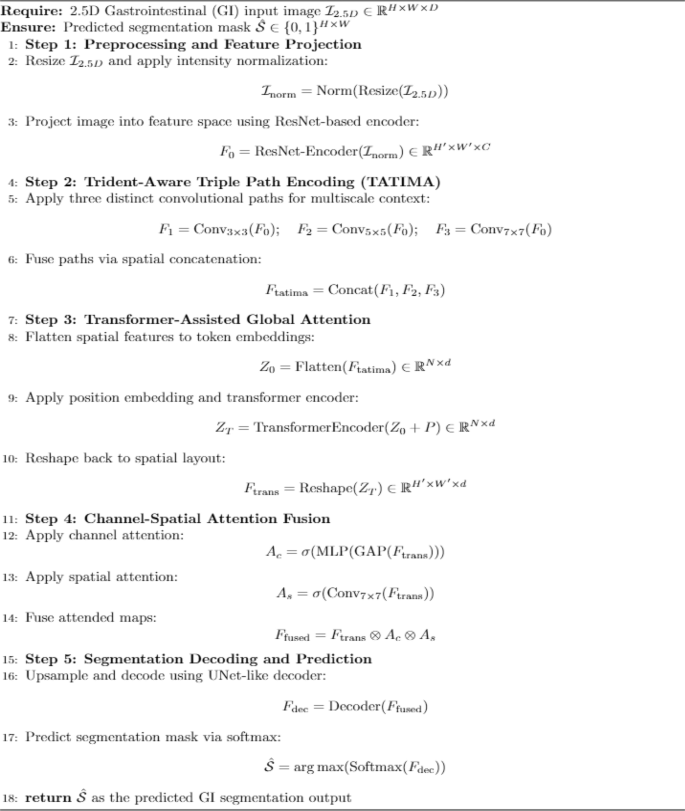 Automated segmentation of gastrointestinal organs using the TATIMPA ...