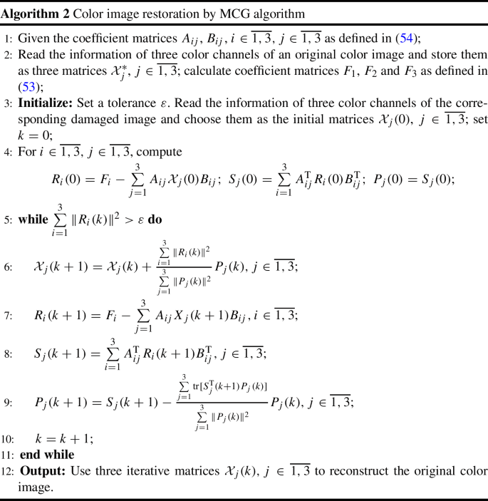 Modified conjugate gradient iterative algorithm for the generalized coupled Sylvester matrix ...