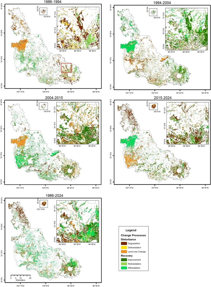 Integrating visual interpretation and forest canopy density modeling to ...