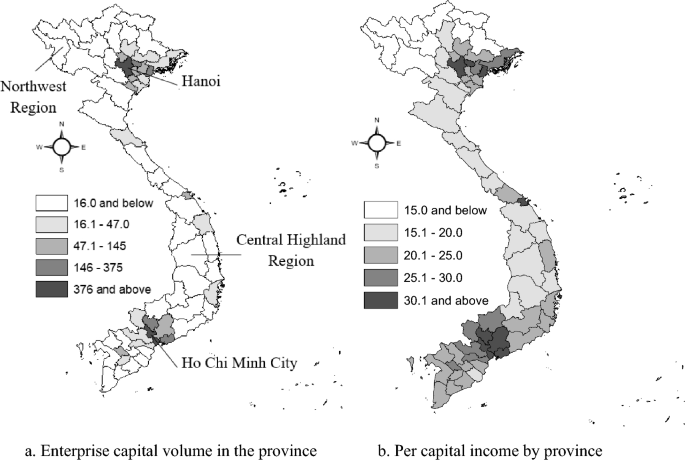 Spatial spillover effect of the enterprise sector on local residents ...