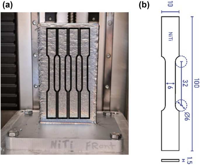 Functional Behavior of NiTi Shape Memory Alloy Fabricated by Laser ...