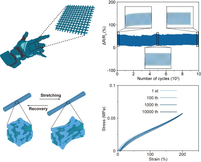 Highly robust and fatigue-resistant organic hydrogel composite ...