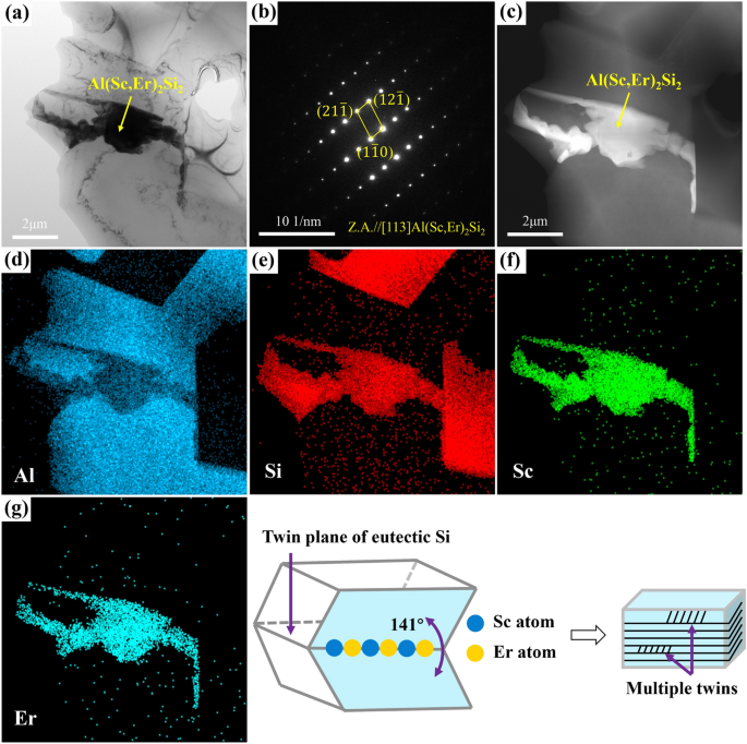 Effects of Sc–Er Rare Earth on Solidification Microstructure and Mechanical Properties of A360 ...