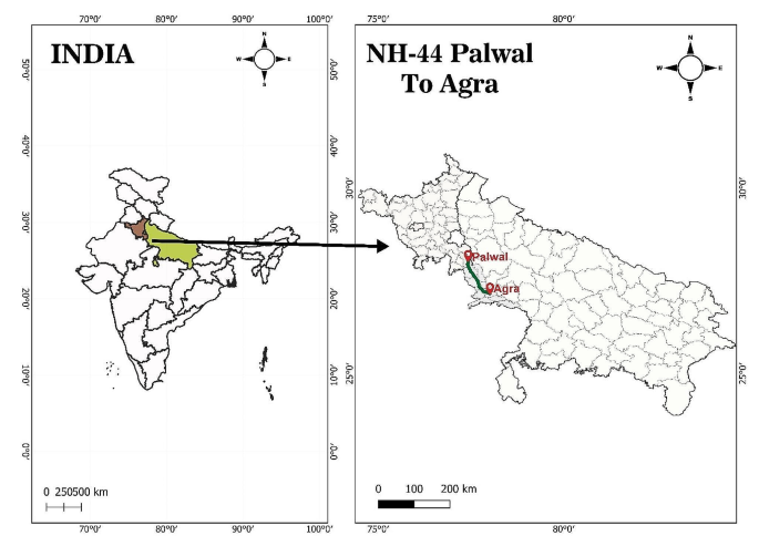 Pavement distresses monitoring on a stretch of NH-44 (India) using dcnn ...
