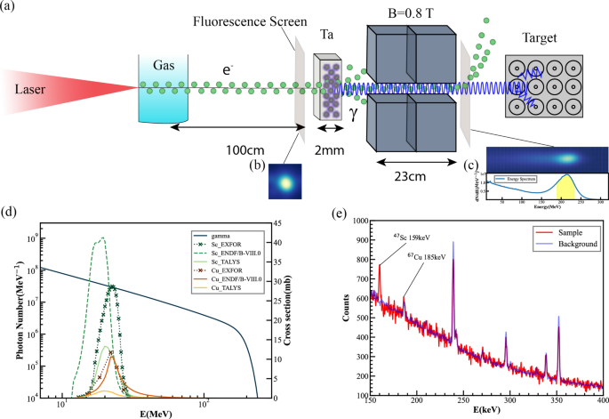 Generation of medical isotopes 47Sc, 67Cu through laser-induced (γ, p ...