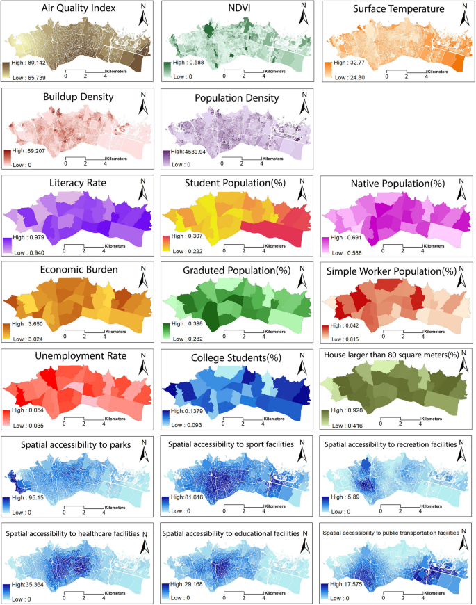 A GIS-based Evaluation of Urban Livability using Factor Analysis and a ...