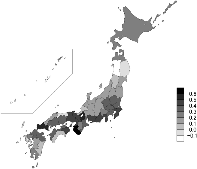 Borrowed size and agglomeration shadows in Japan: a spatial econometric ...