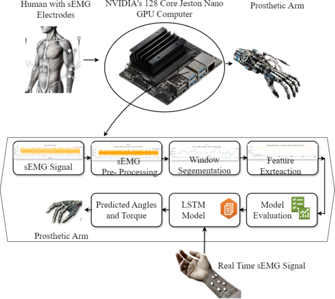 Real-time torque and joint angle estimation using electromyography ...