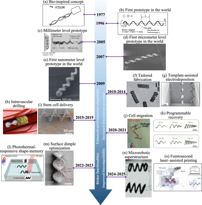 Bio-inspired Magnetic Helical Miniature Robots: Mechanisms, Control and ...