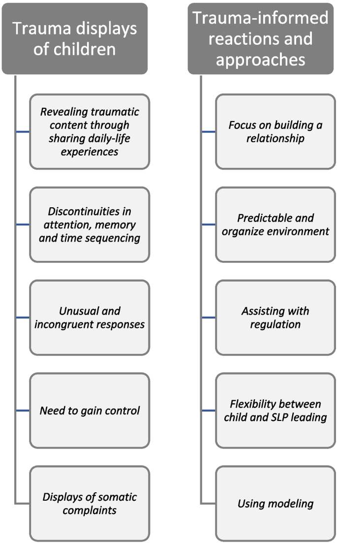 Trauma-Informed Care in Speech and Language Pathology Sessions for ...