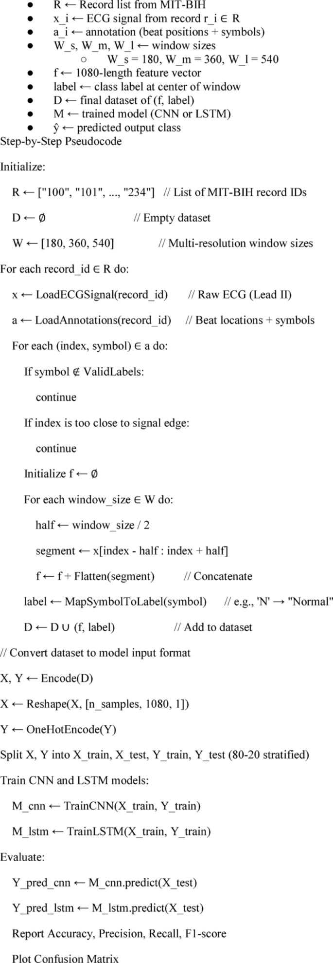 Multi-resolution hybrid sliding window approach for ECG arrhythmia ...
