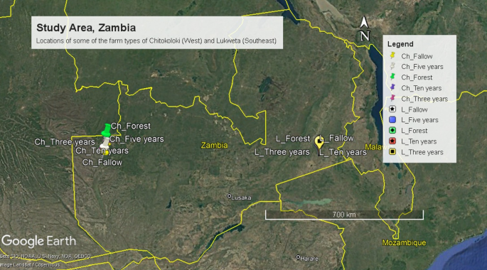 Zambian Kalahari Sands and Zambezian - Miombo Loamy Sands Respond ...