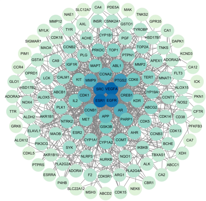 Identification of potential targets of chrysin in treating HSV-1 ...