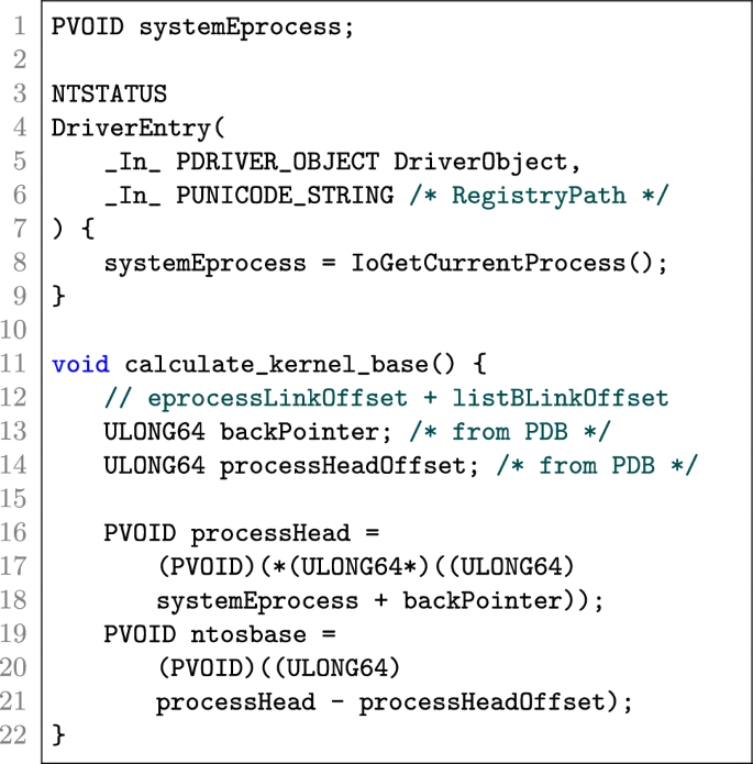 Direct Kernel Virtual Address Space Forensics for Live Memory Analysis ...