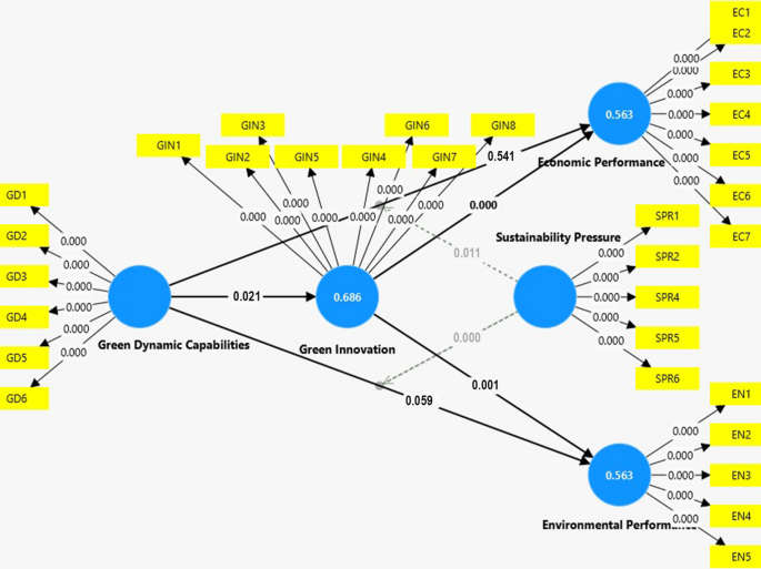 Green dynamic capability and sustainability performance: the roles of ...